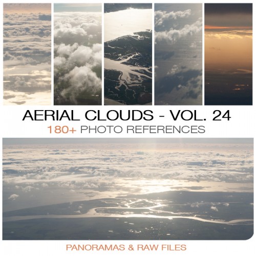 AERIAL CLOUDS - PHOTO PACK VOL. 24- Clouds, Landscapes, Panoramas ...