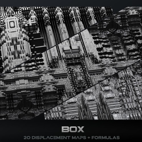 Box - 20 Displacement Maps