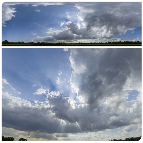 360 HDRI panorama of God Rays 2 in high 30k, 15k or 4k resolution ...