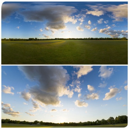 360 HDRI panorama of Golden Sunset III in high 30k, 15k or 4k ...