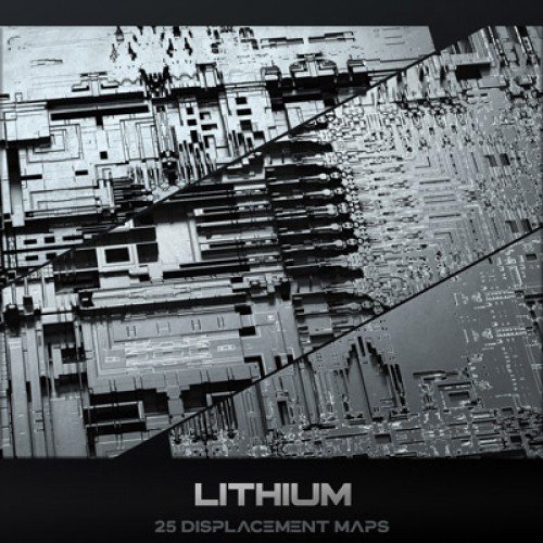 Lithium - 25 Displacement Maps