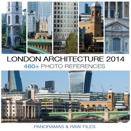 London architecture, panoramas of the most iconic places