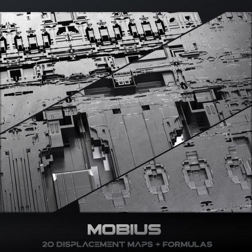 Mobius - 20 Displacement Maps