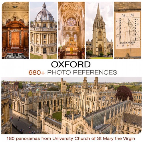 Oxford photo references of architecture